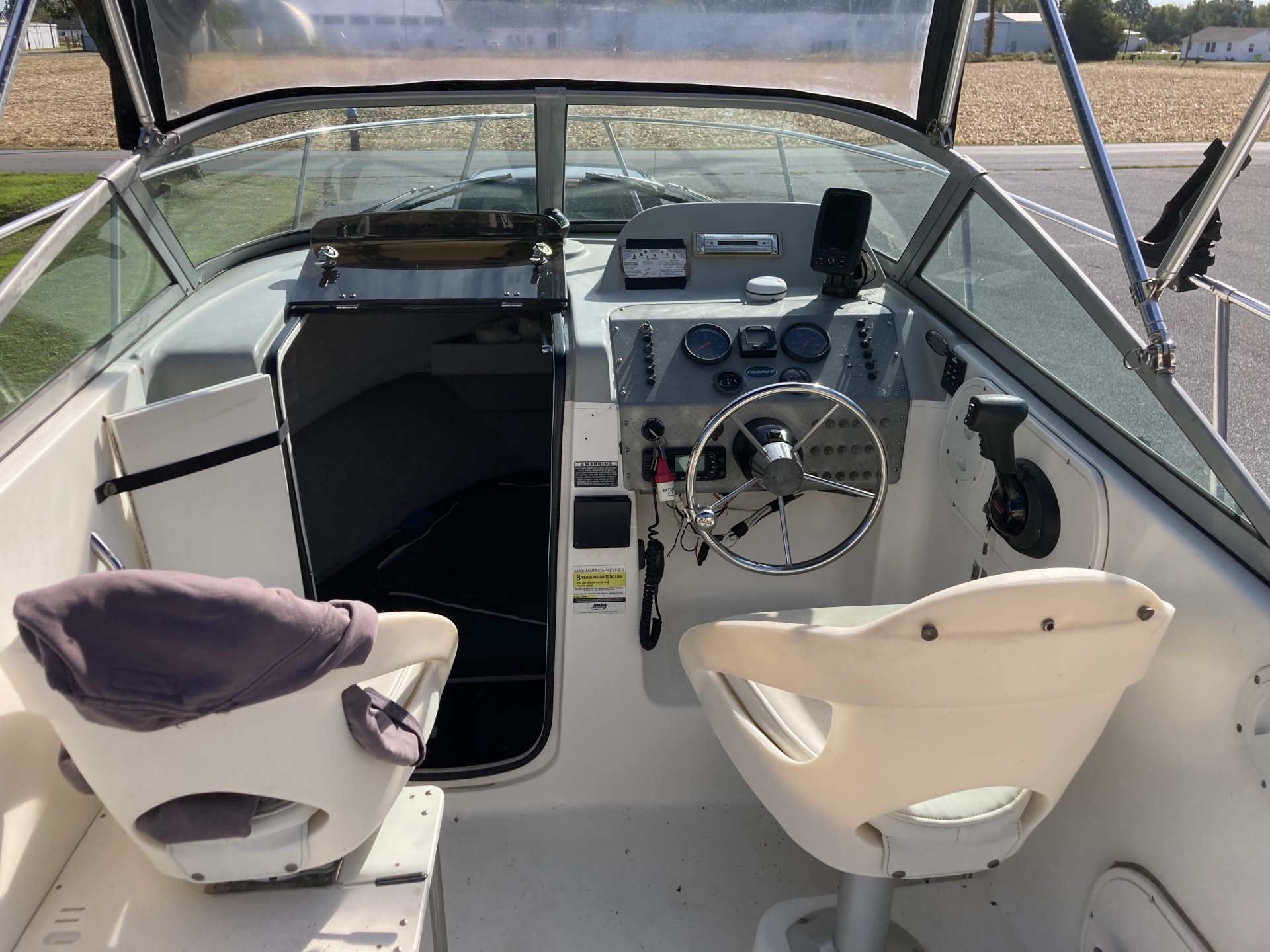 2006 Trophy Marine 2002 Walkaround Cuddy Cabin Fishing Boat For ...