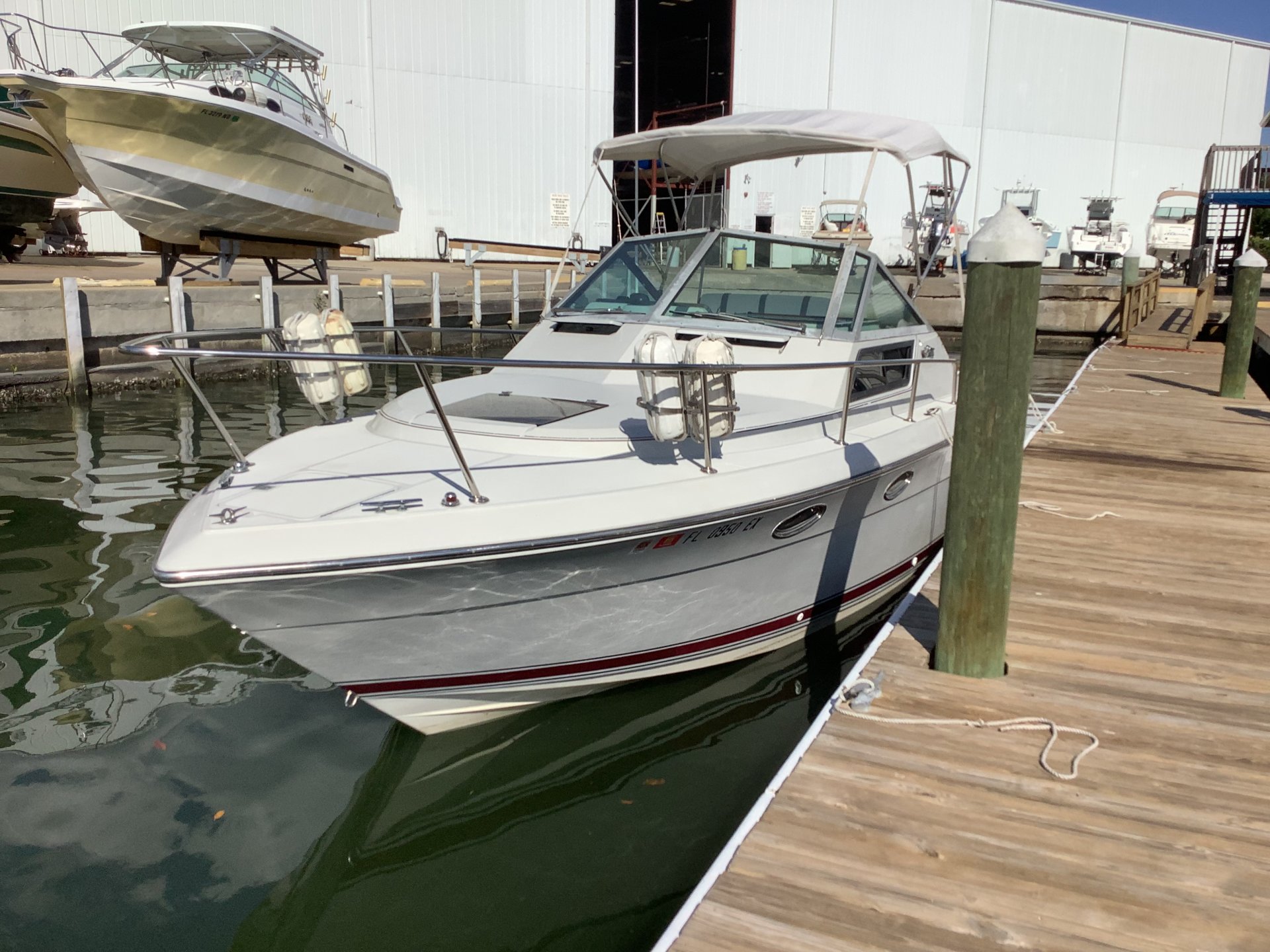 1985 Tiara Continental 2600 Cruiser Power Power Boat For Sale in...