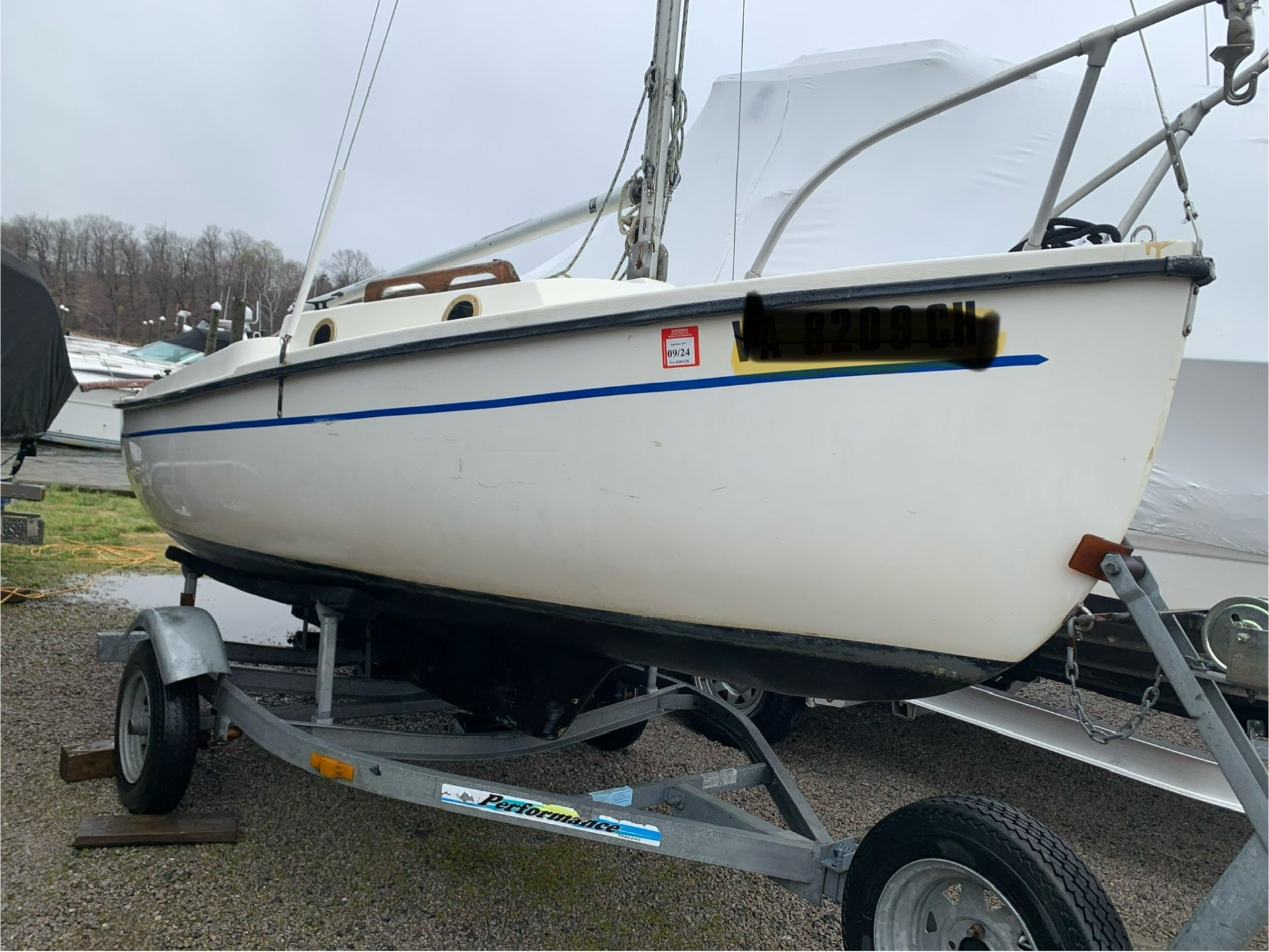 1981 Com-Pac Com-pac 16 Sloop Sail Boat For Sale in Alexandria,