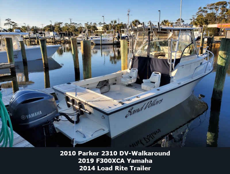2010 Parker 2310 DV-Walkaround Walkaround Power Boat For Sale in...