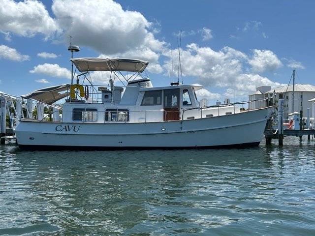 1998 TRANSPACIFIC MARINE Eagle 40 Trawler Power Boat For Sale in...
