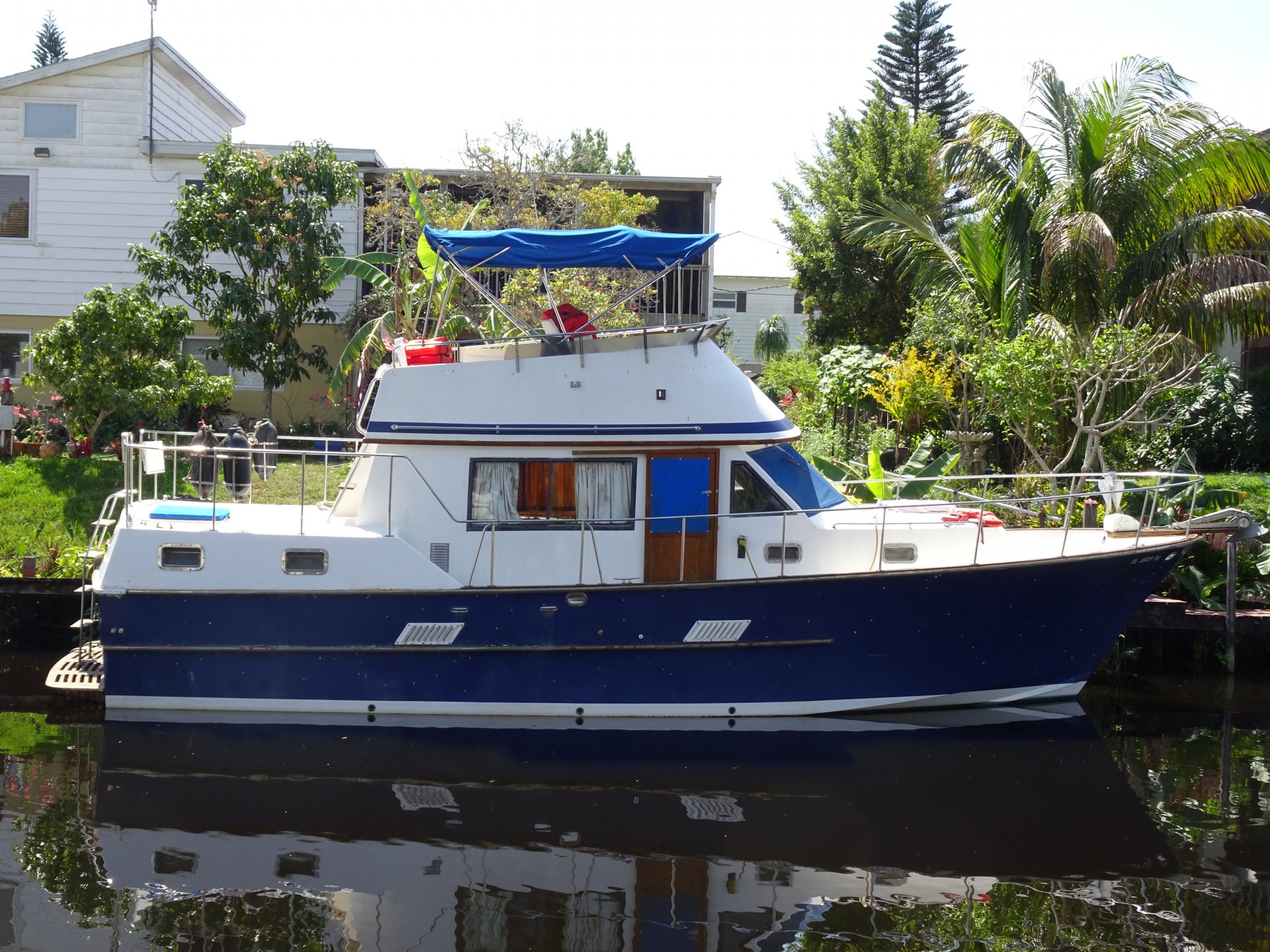 1987 Albin 37 Sundeck Trawler Power Boat For Sale in FORT MYERS ...